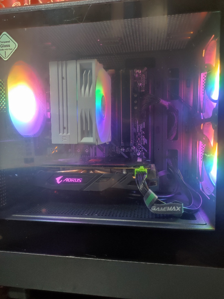 8 ядерный мощный компьютер Ryzen 7