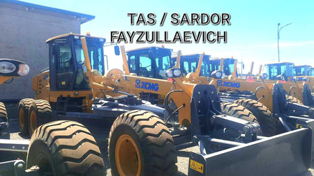 Автогрейдер XCMG GR180 (в наличии Ташкенте) грейдер апарат