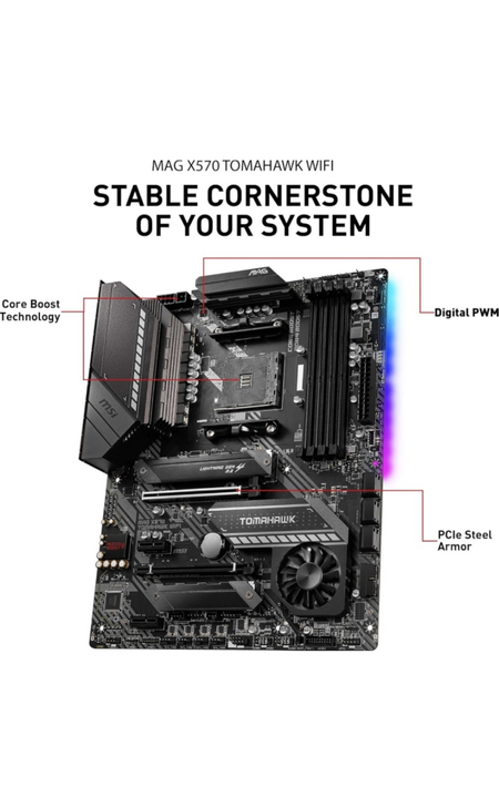 Msi MAG X570 TOMAHAWK Материнский плата