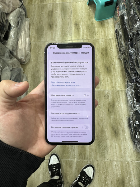 iPhone X white 256gb turbo sim