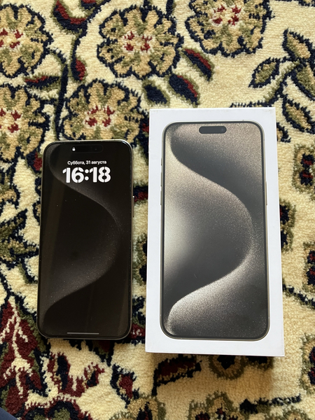 Iphone 15 Pro Max 256 gb (Natural Titanium)