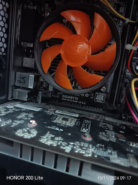Kompiyuter keys sotiladi gigabyte H110m + i3 7100 protsesor 8 gb ozu