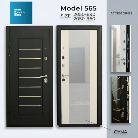 Межкомнатные двери Temir eshik Mdf eshik Металлические Железные двери