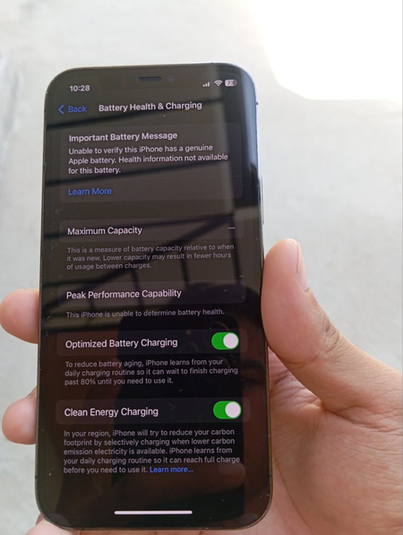 iPhone 12 pro 128gb KHA