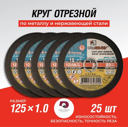 Отрезной диск Луга Россия