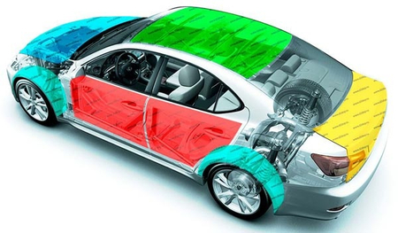 шумоизоляция авто shumka qlamiza spark nexia getra jentra kobalt