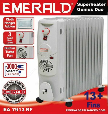 обогреватель масляный Emerald 3000W