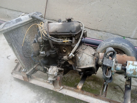 Mashina motoridan suv nasos