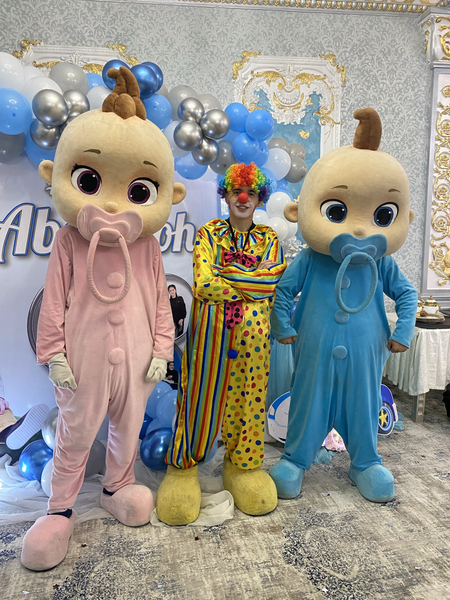 Аниматор ayiqlar на день рождения