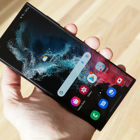 Samsung S 22 Ultra без царапин 2 сим Vietnam идеальный