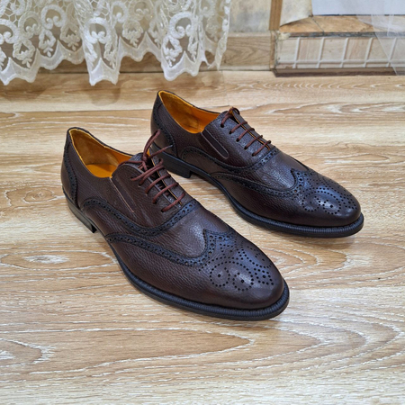 Кожаные Брогги Loro piana