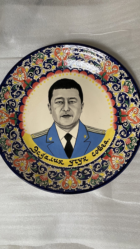 Sopol buyumlarga rasm yopishtirish va chizish xizlatlari