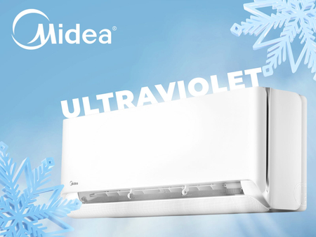 Midea Ultraviolet konditsioneri (9,12,18) 31 IYULGACHA O'RNATISH BEPUL