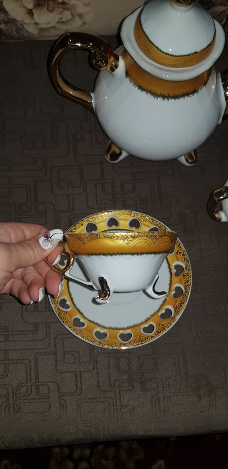 Чайный сервиз новый.