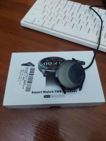 Smart wach TWS headset smart wach va navushnik ikalasi bir