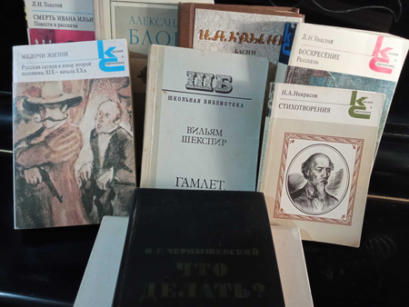 Серия классики и современники. Школьная библиотека.