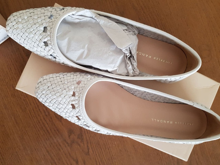 Балетки кожаные 40р-р Loeffler Randall
