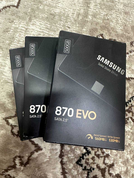 Samsung 870 EVO 500GB SATA 2.5 / Новые В количестве
