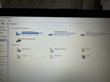 Hp notebook ssd bor ideal holatda