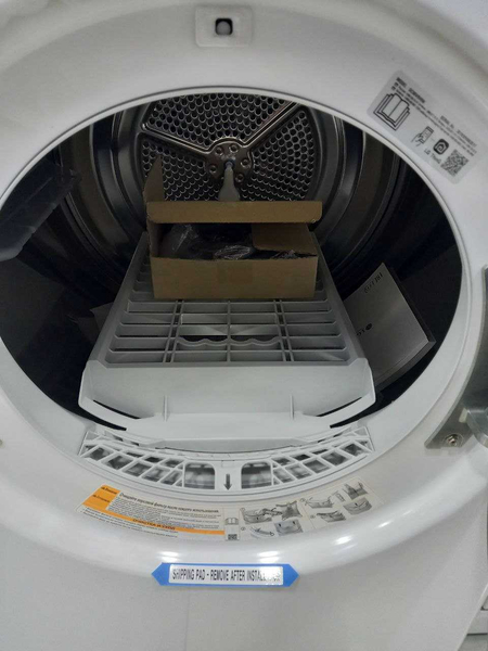 Сушильная машина LG 9 кг DC90V9V9W с тепловым насосом и авто очисткой