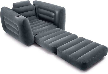 Intex Pull-Out Chair (66551), 224х117 см, серый