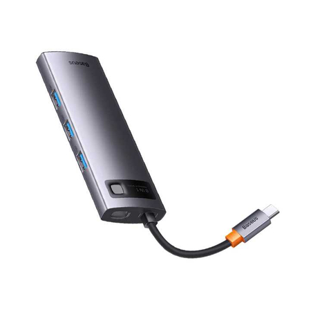 HUB Baseus WKWG080113 Type-C  8 port / адаптер-концентратор