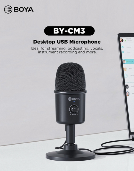 BOYA BY-CM3 конденсаторный USB-микрофон