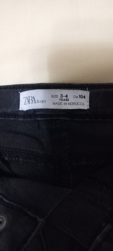 Брюки zara 3-4 года. 104см