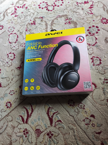 Беспроводные наушники Awei A996 pro черные