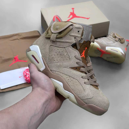 Nike Air Jordan 6 Retro Travis Scott British Khaki