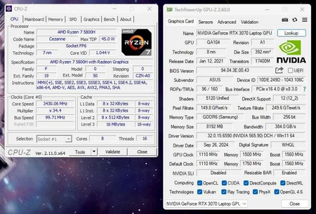 Asus Rog Strix G713RM\\n- Ryzen 7 6800H 8 yader 16 potok\\n(3.3 Ghz - 4.7