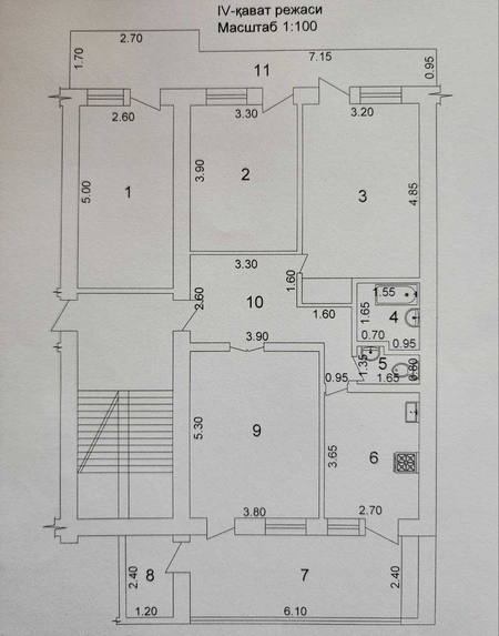 Продается квартира 4/4/4, Ц-12, Лабзак.