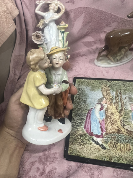Фигурки германия фарфор