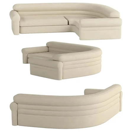 Суппер скидка!!! Надувной Угловой диван  INTEX 68575, 2.57×203×76cm до