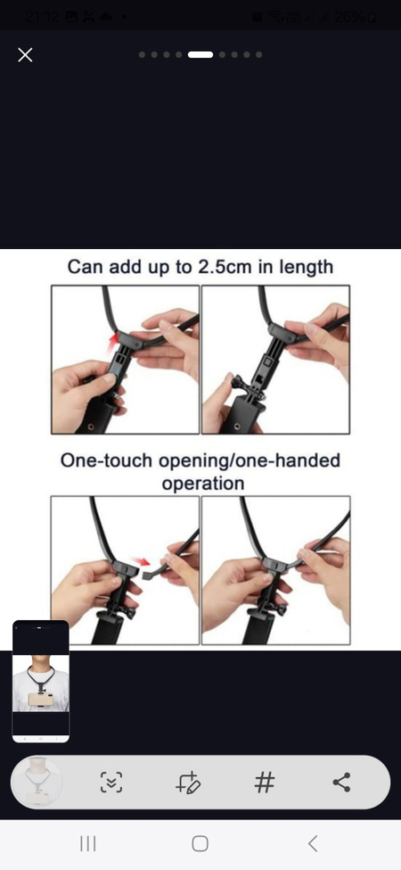 Kamera uchun holder