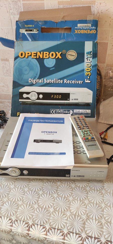 OPENBOX tarelka antena uchun. Toza va pachti yengi