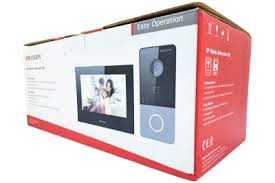 Комплект IP видеодомофона HIKVISION DS-KIS605-P (C)