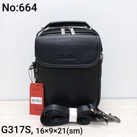 Мужской кошелек барсетка сумка Cantlor G317S-5 No:664