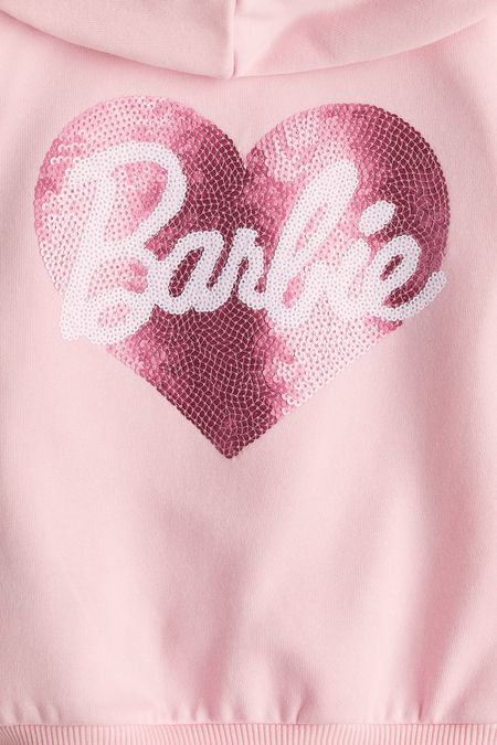 Толстовка с капюшоном на молнии Barbie H&M Англия для девочек 1.5-2год