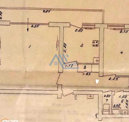 Айбека ул.пересечение Саид Барака, Нукус 61 м² 2\8\9