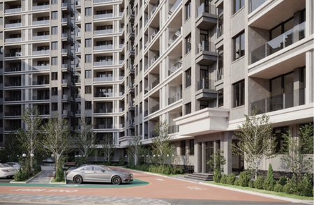 Алгаритм новостройка Кушон 1 этаж (44м2)