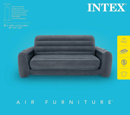 Intex 66552 диван-кровать 203 х 231 х 66 см Бесплатная Доставка
