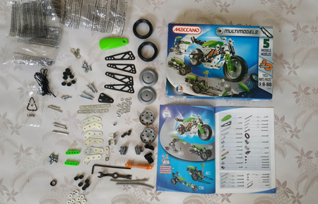 Конструктор Meccano. Из Москвы. Франция.