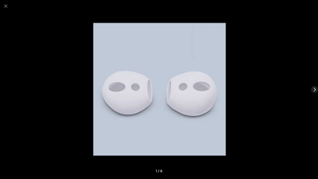 Новые сменные насадки амбушюры для наушников Apple airpods 1, 2