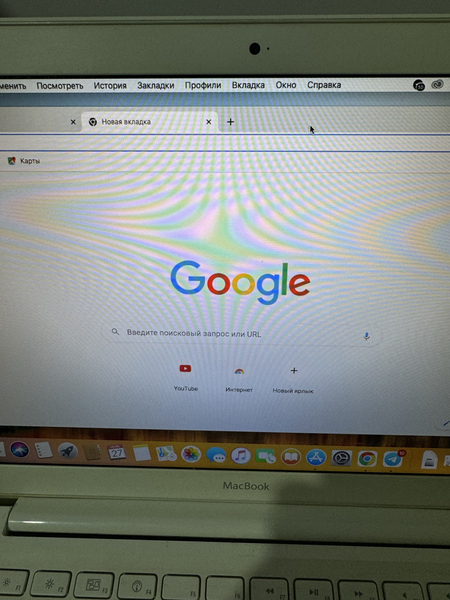 macbook a13 128 gb sss Core duo  video Nvidia geforse 320 m