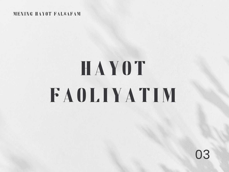 Buyurtmaga professional prezentatsiya tayyorlaymiz