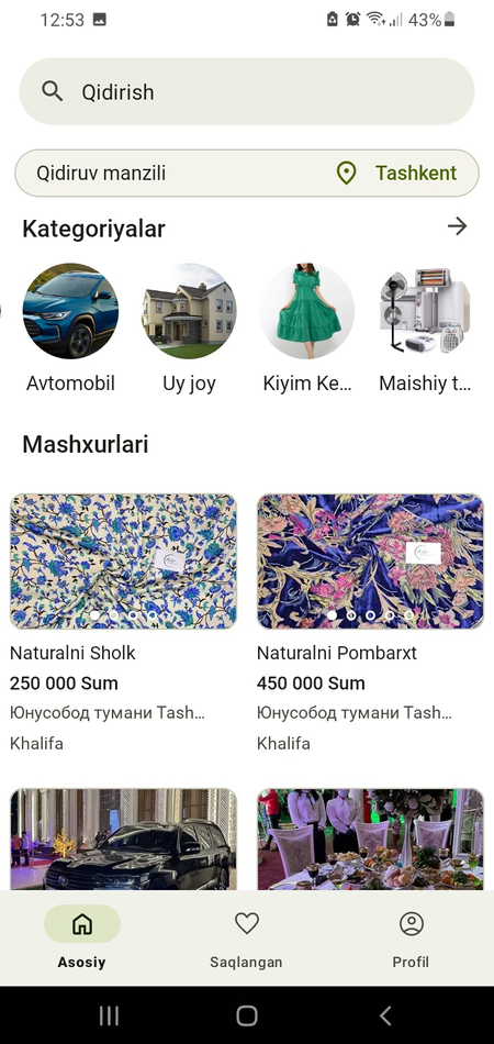 Tayyor biznes sotiladi !!!