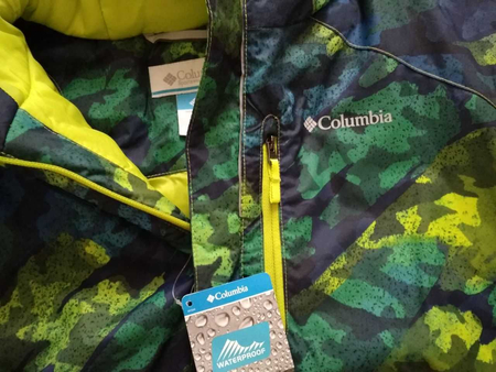 Новая оригинал из США Columbia зимняя куртка парка пуховик 42-44 S
