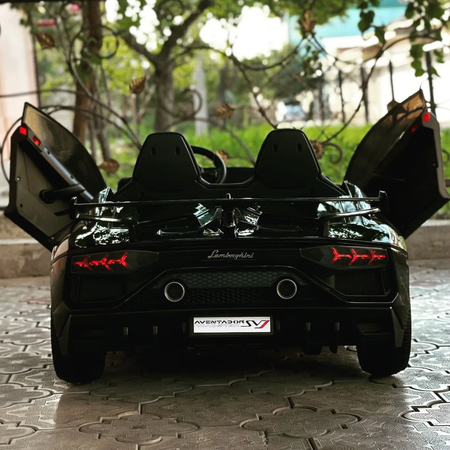 Лицензионный и двухместный Lamborghini детская машина электромобиль