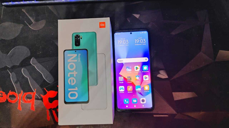 Redmi Note 10  Onyx Gray 4gb ram 64 gb rom